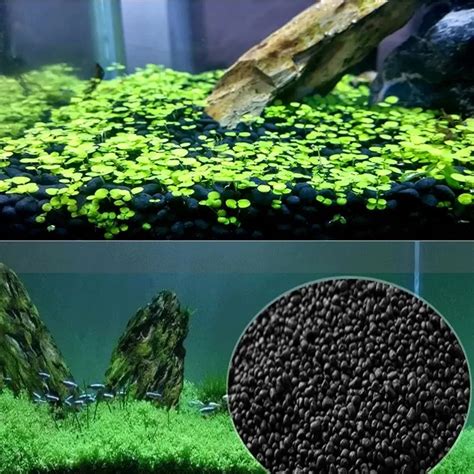 Черный аквариумный грунт для растений Aquarium Seeds Soil | AliExpress