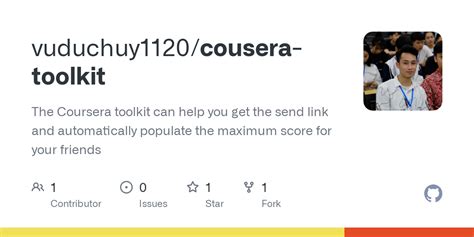 Github Vuduchuy1120 Cousera Toolkit The Coursera Toolkit Can Help