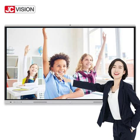 Jcvision 86inch Classroom Teaching Interactive Smartboard Compatible With Windows Mac Android Ios