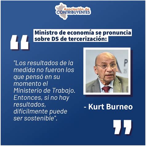 Asociación De Contribuyentes Del Perú On Twitter 👉el Ministro De