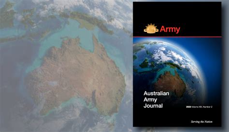 Release Of Australian Army Journal Vol Xix No 2 2023 Australian Army Research Centre Aarc