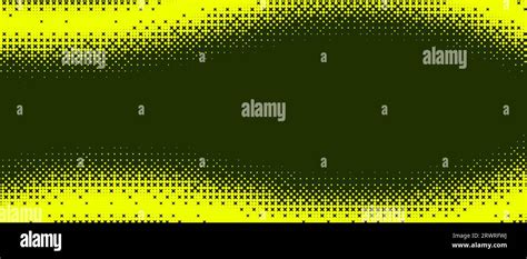 Pixelated Bitmap Wave Gradient Texture Yellow Green Dither Pattern