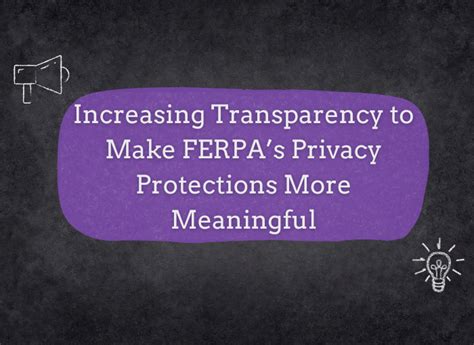 Ferpa Exemptions Public Interest Privacy Center