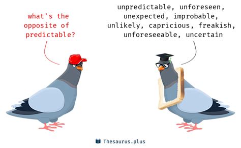 15 Predictable Antonyms Full List Of Opposite Words Of Predictable