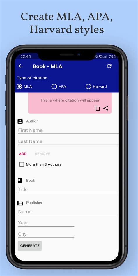 Reference Generator For Android Download