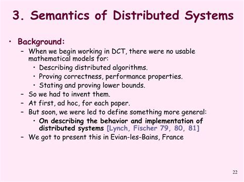 ppt working with mike on distributed computing theory 1978 1992