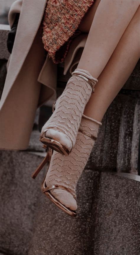 Heels And Socks Cute Socks Ankle Socks Sock Outfits Heels Outfits