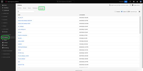 create and edit data types using the ui adobe experience platform