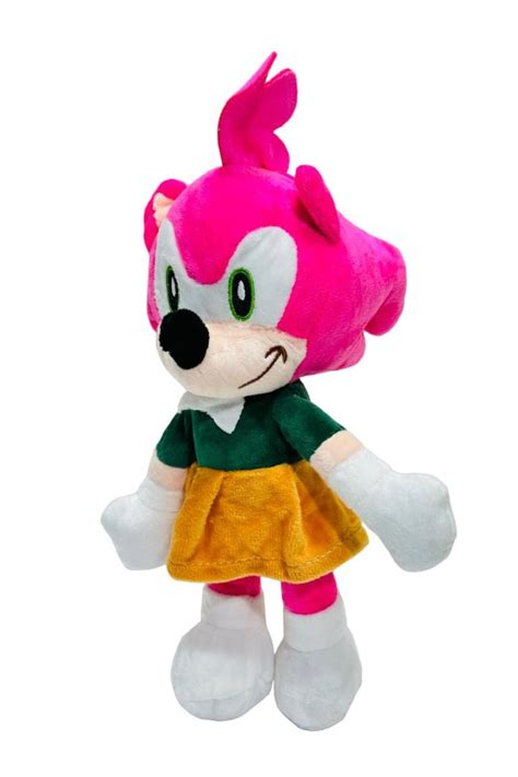 Tmtoysandmore Sonic Amy Rose Peluş Oyuncak Kirpi Sonik Pembe 30 Cm
