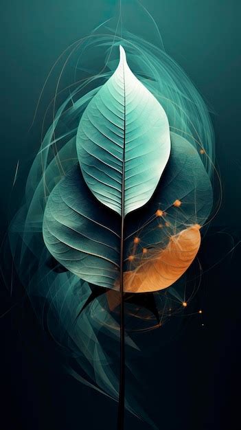 Premium Photo Microstructure Of A Leaf World Environment Day