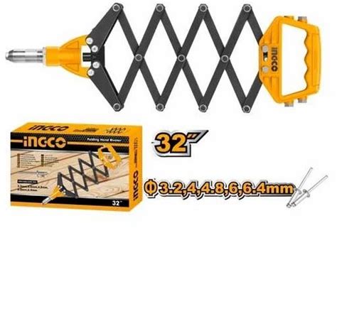 Mild Steel Ingco Folding Hand Riveter 32 Inch For Industrial At Rs