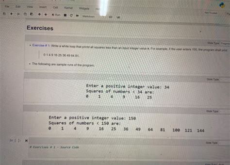 Solved File Edit View Insert Cell Kernel Widgets He Not