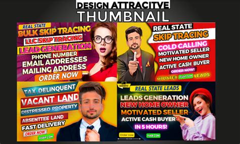 Design Attractive Youtube Thumbnail And Fiver Gig Image By Hexa