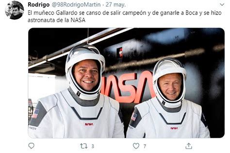 ¿gallardo Al Espacio Los Memes Por El Parecido Del Técnico De River