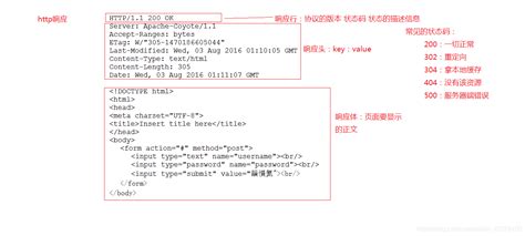 响应的详解响应行响应头响应体 Csdn博客