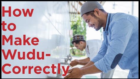 How To Make Wudu The Correct Way In Step By Step Detail Youtube