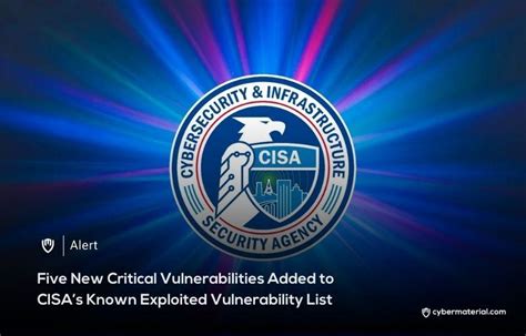 Autonomos Ai Cyber Security On Linkedin 5 Critical Vulnerabilities Added To Cisa Kev