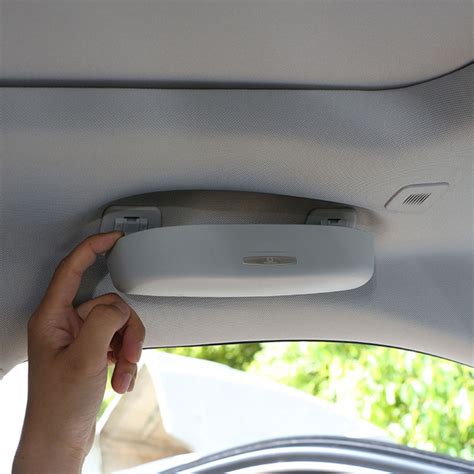 Car Sunglasses Holder Glasses Box Case For Toyota Corolla Prius Rav4