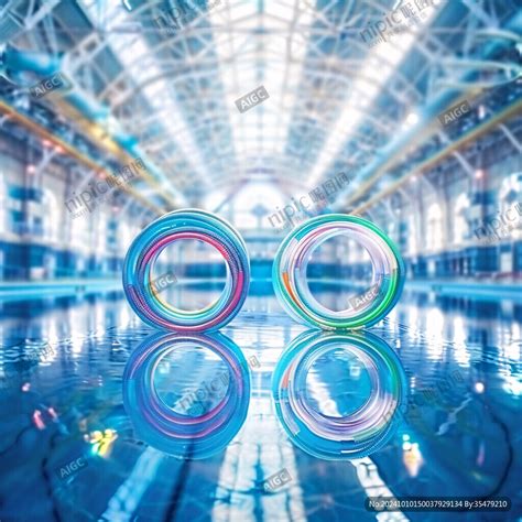 Ai创作图唯美工业素材 3d立体水晶圆环 立体圈环 工业管道管道齿轮水管 三维太空环 现代科技梦幻 健身美陈 科技圆环圆形 现代工业背景素材 轻工业素材 震撼制造业科技感 炫彩图片 中国工业
