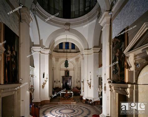 Inside Of The Madonna Di Campagna Church Verona Veneto Italy 16th