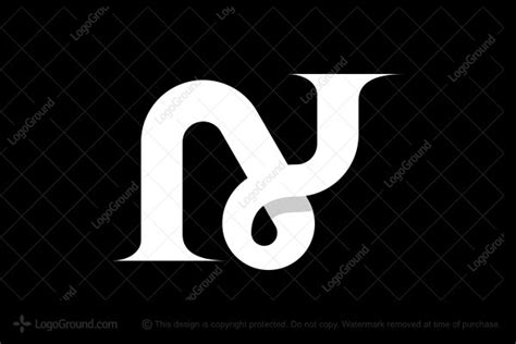 Letter N Simple Logo