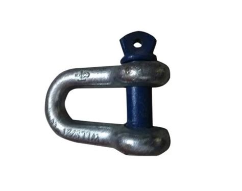 2 Ton Load Capacity Mild Steel D Shackle For Lifting Industries At Best