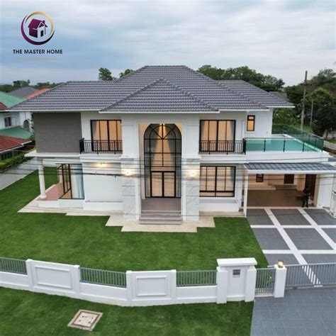 งานก่อสร้าง แบบ Mh 278 รับสร้างบ้านเชียงใหม่ The Master Home