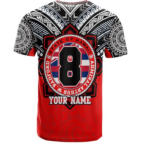 Hawaii T Shirt Custom Radford High School Home Of The Rampage Tribal Style