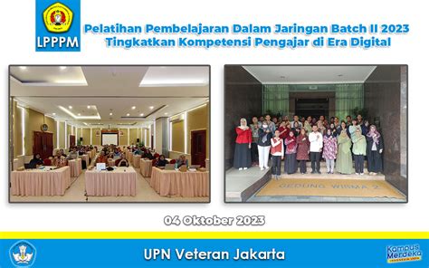 Pelatihan Pembelajaran Dalam Jaringan Batch II Tingkatkan Kompetensi Pengajar Di Era