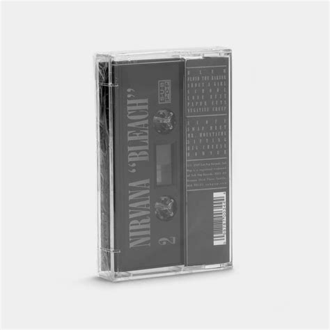 Nirvana Bleach Cassette Tape
