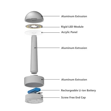Wireless Remote Control Restaurant LED Table Lamp