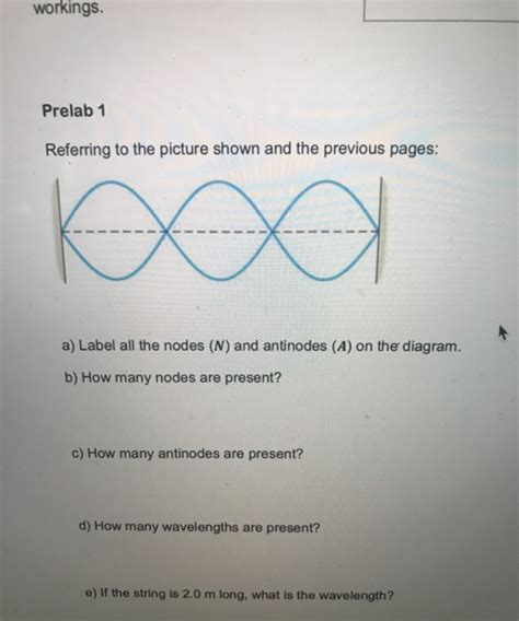 44 Label The Nodes And Antinodes