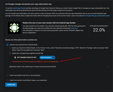 A Private Key Has Not Been Properly Encrypted Or Is Not A Supported Type Issue 204