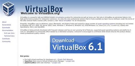 Oracle VirtualBox Installeren Internet Handleidingen
