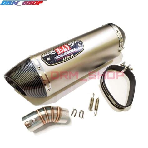 Jual KNALPOT RACING IMPORT YOSHIMURA R77 SLIP ON NINJA250FI CBR250RR