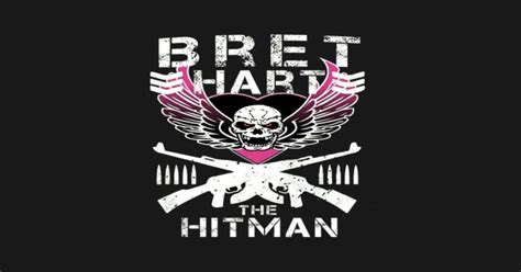 Bret Hart The Hitman Bullet Club Bret Hart Hoodie Teepublic