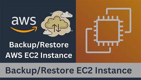 Ec2 Backup How To Backup And Restore Your Instances