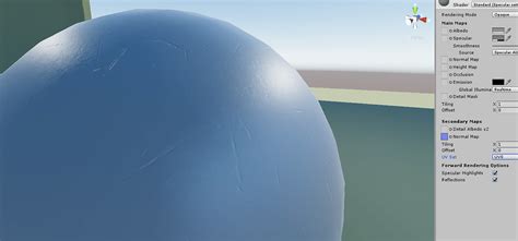 Why Are Detail Normals Inverted On Uv1 When Using Built In Unity Object Unity Engine Unity