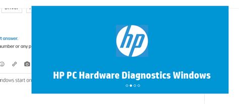 Solved Hp Pc Hardware Diagnostics Windows Hp Support Community 9008065