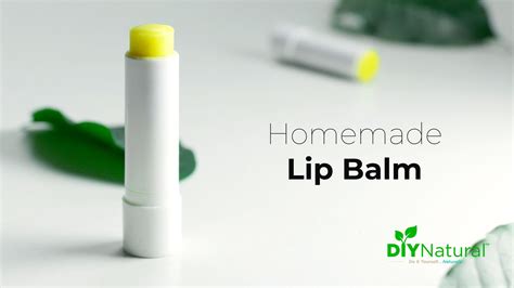 Simple And Natural Homemade Lip Balm Recipe