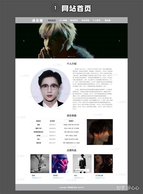 Css＋js个人博客网页bootstrap模板响应式网页设计成品html网站前端网页源代码 知乎