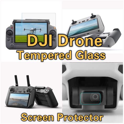 Dji Tempered Glass Screen Lens Protector Air3 Rc Plus T50 Mavic 3 Pro