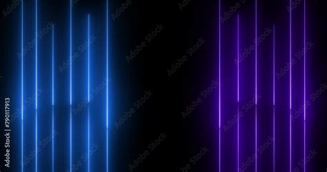 Live Streaming Background Frame Animated Neon Overlay Template