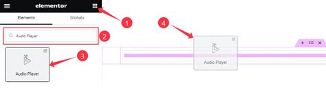 How To Use The Audio Player Widget By Element Pack Pro