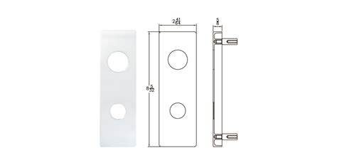 Townsteel Mse W T Us Wide Escutcheon Style Single Cylinder Deadlock