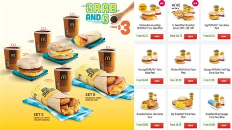 Mcdonald Breakfast Menu Singapore Start With Healthier Eating