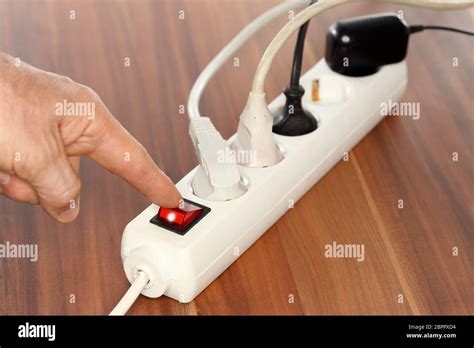 Switching Off Appliance Hi Res Stock Photography And Images Alamy