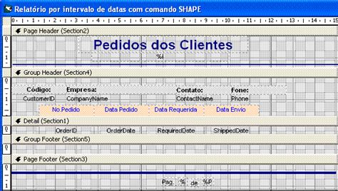 VB DataReport Em Intervalo De Datas