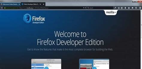 Mozilla Launches Bit Firefox Developer Edition For Windows