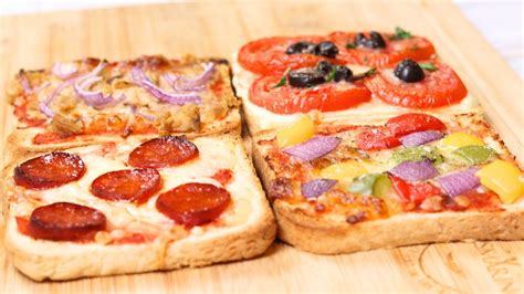 Bread Pizza Toasts Mastery 4 Types Unleashed Youtube